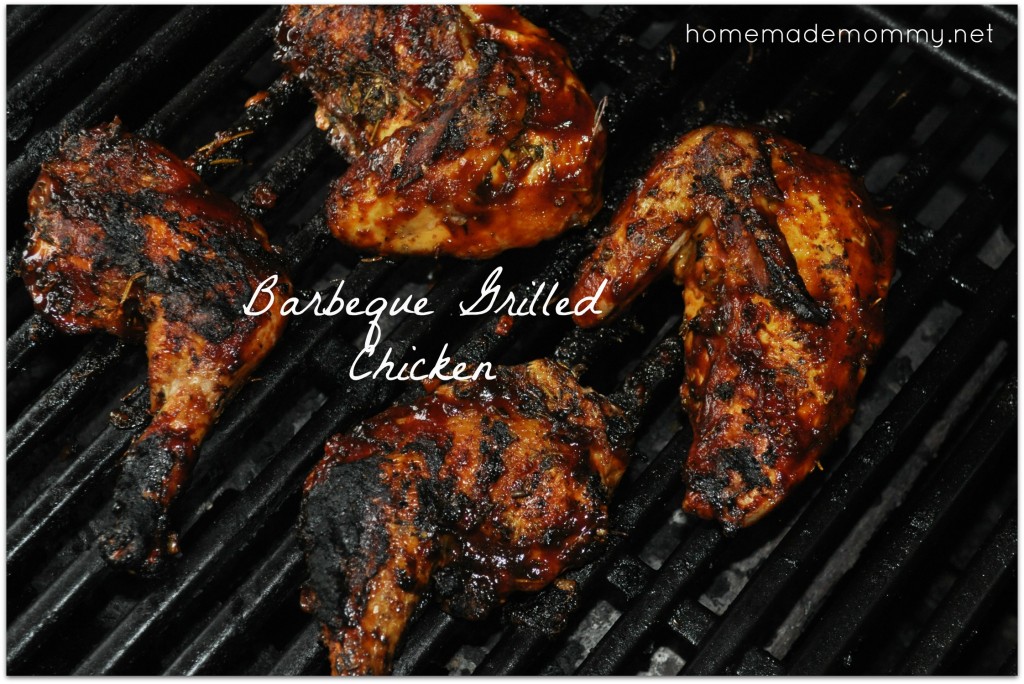 Barbeque Grilled Chicken - Homemade Mommy